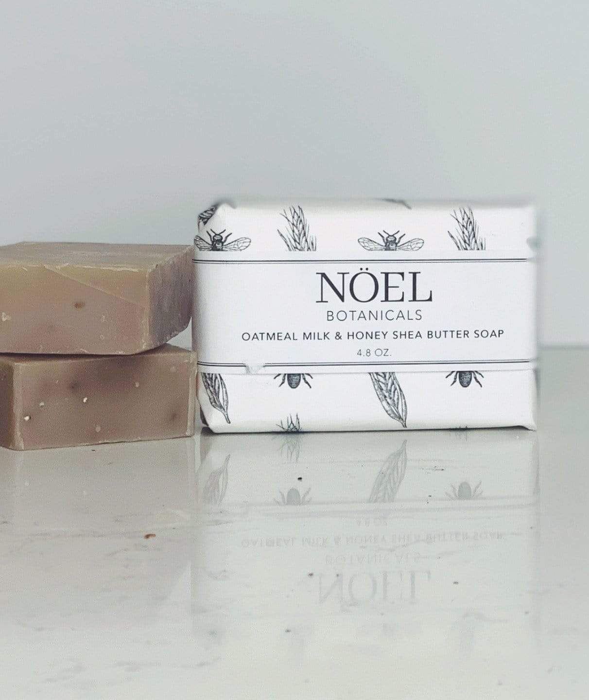 Oatmeal Milk & Honey Shea Butter Soap - Noel Botanicals